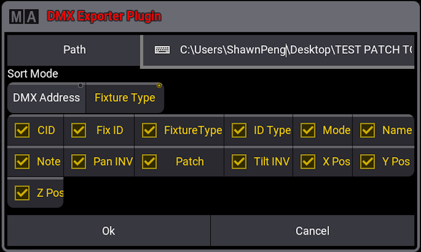 MA3 patch to PDF – AddOnDesk