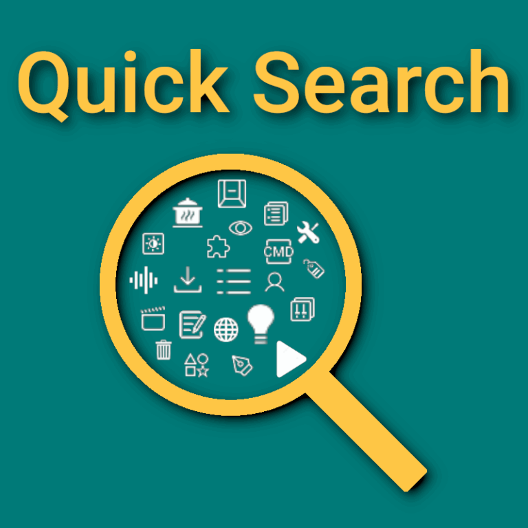 Quick Search – AddOnDesk